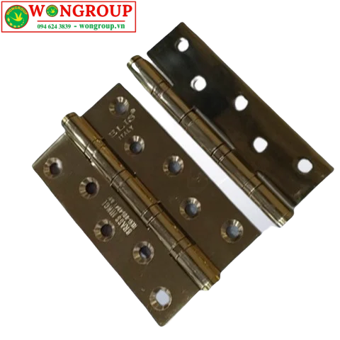 Bản lề lá 125mm dày 4ly, đồng thau bóng » Tập đoàn WonGroup - WonGroup.vn